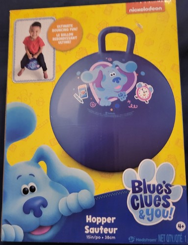 Blue's Clue and You - Hopper Ball 15 In. Inflatable Hedstrom Hop Ball ...