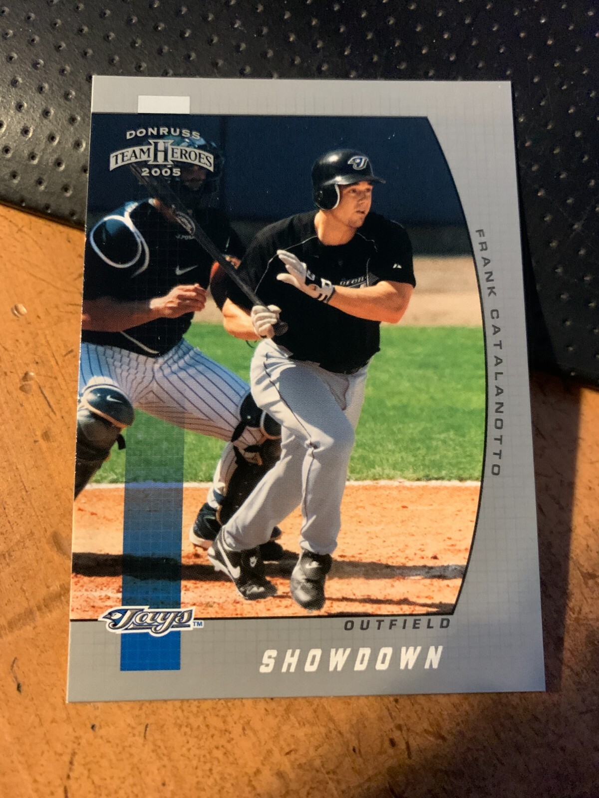 2005 Donruss Team Heroes Showdown Silver #323 Frank Catalanotto - #'d ...