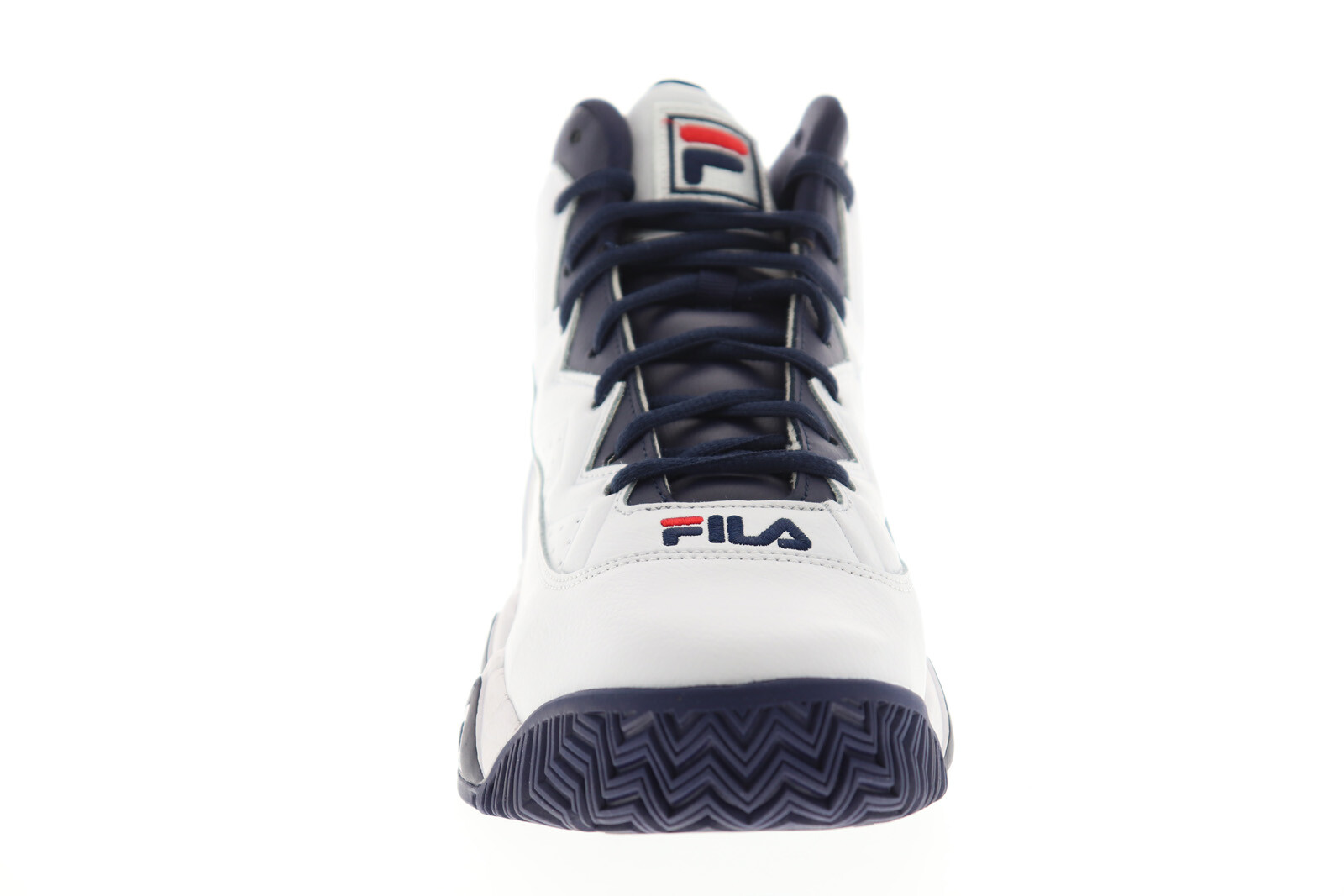 Fila MB 1BM00055-125 Mens White Leather Athletic Basketball Shoes | eBay