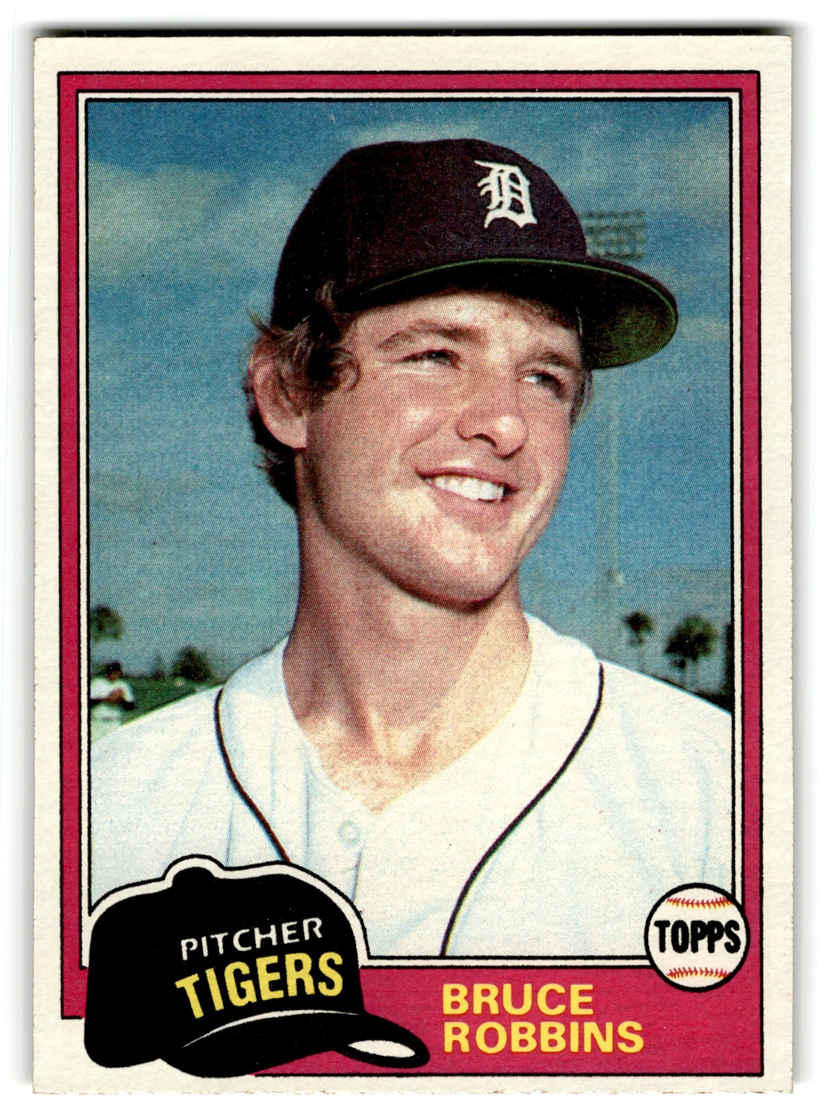 1981 Topps #79 Bruce Robbins Detroit Tigers | eBay