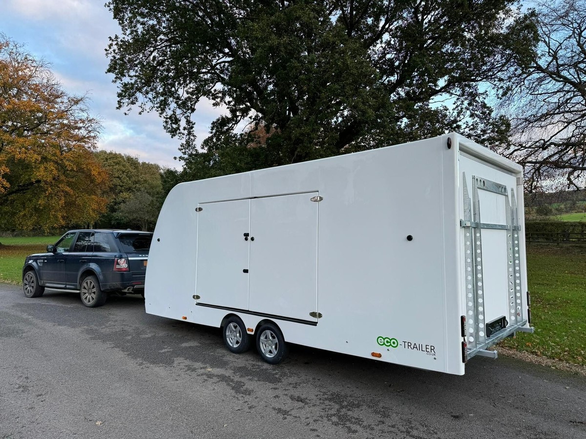 Enclosed Car Trailer With Bathroom