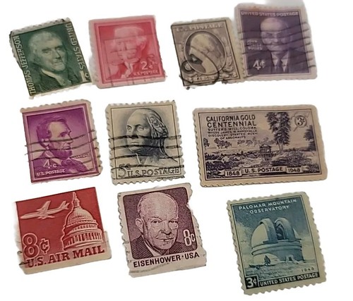Old stamps some prestin some with age and wear all kind of old stamps ...