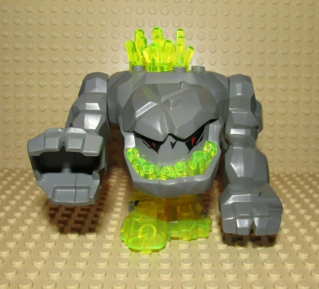 Lego large Geolix Rock Monster crystals neon green Power Miners 8963 ...