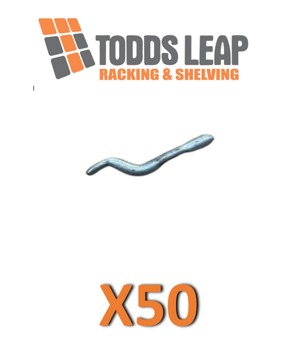 Safety Precaution Poly Pal Beam Locking Safety Clips / Keys For Pallet ...