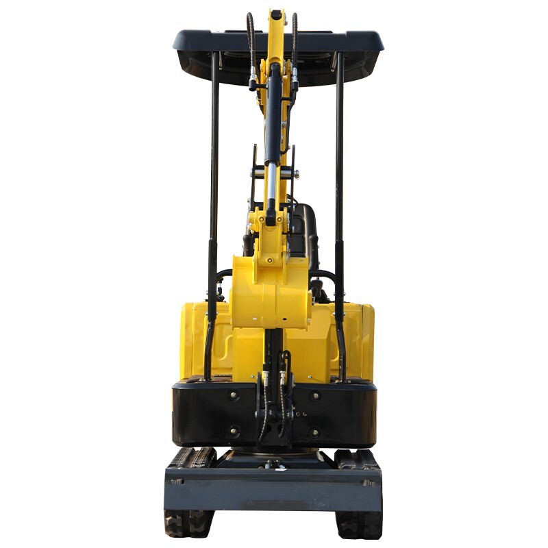 Mini Excavator W/Canopy 13.5HP Micro Crawler Small Digger USA+Rake ...