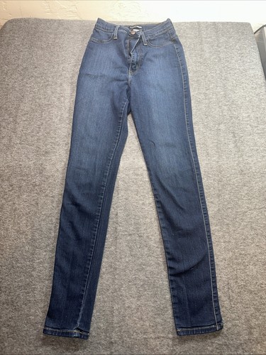 Fashion Nova Women’s Skinny Jeans Size 7 (W27) Made in USA Dark Wash ...