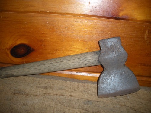 Vintage Hewing Broad Head Single Bit Axe / Hatchet | eBay