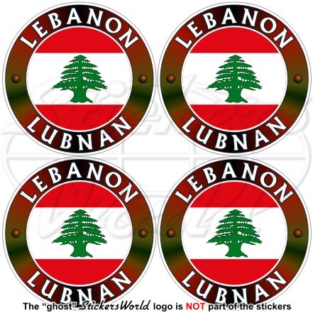 LEBANON LUBNAN Middle East Libnan Lebanese Cedar 50mm(2") Vinyl Sticker ...