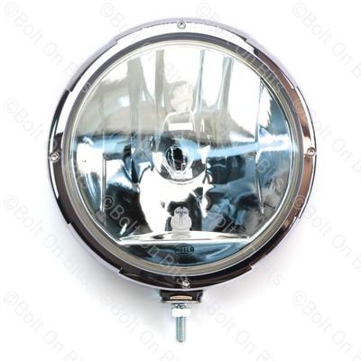 1 HELLA Rallye 3003 Chrome Ring Spot Light with Blue Lens Ref 50 | eBay