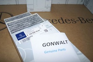 Mercedes Benz Cabin Filter HVAC Carbon 1668307201 ML GL X166 W166 13-16 ...