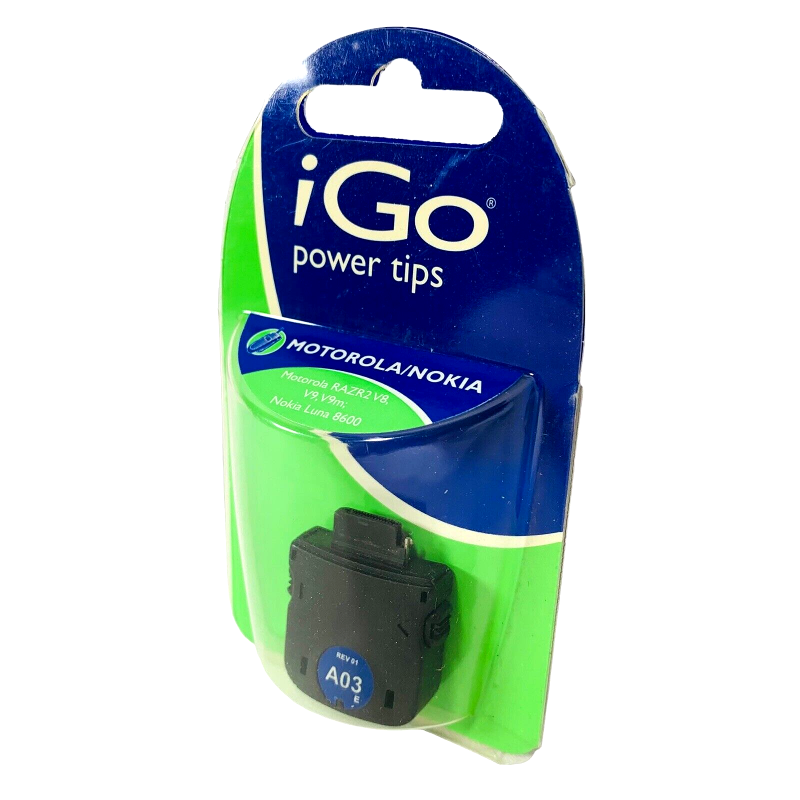 iGo Power Adapter for Motorola Razr2 V8, V9, V9M, Nokia Luna 8600 for ...