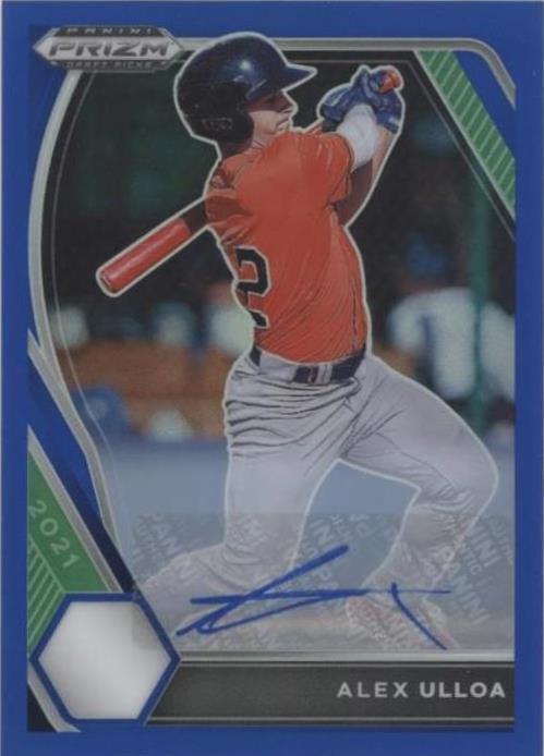 2021 Panini Prizm Draft Picks - Alex Ulloa #PDP117 Blue Prizm ...