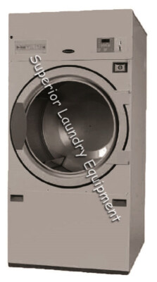 Wascomat TD77 Single Dryer, 77Lb, Stainless Steel, Coin, 120V, Gas ...