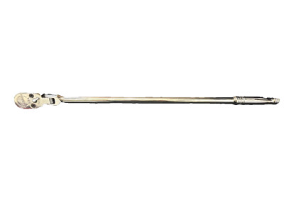 SNAP ON TOOLS USA 1/2” Drive FLEX-HEAD EXTRA LONG Chrome Ratchet SLF80A ...