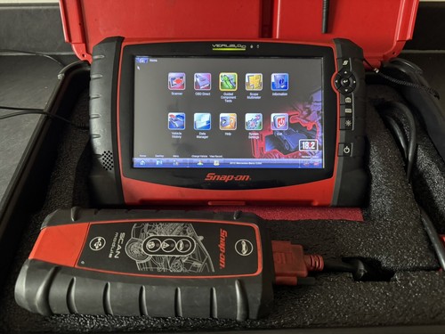 Snap-on Verus Pro D10 Diagnostic Scanner System 18.2, 4 Channel Scope ...