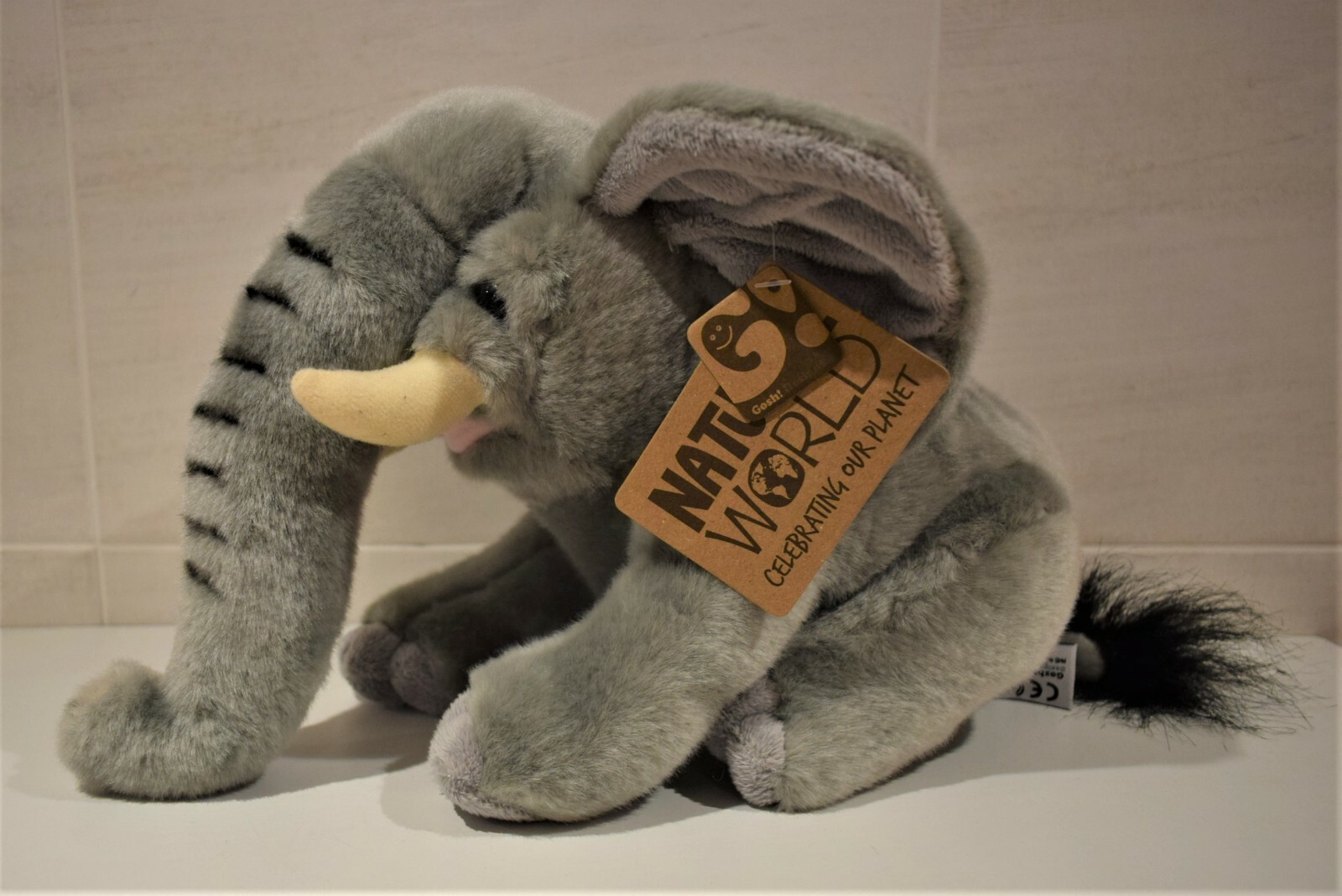 Adult Or Baby Elephant Cuddly Soft Toy By Gosh! Natural World ...