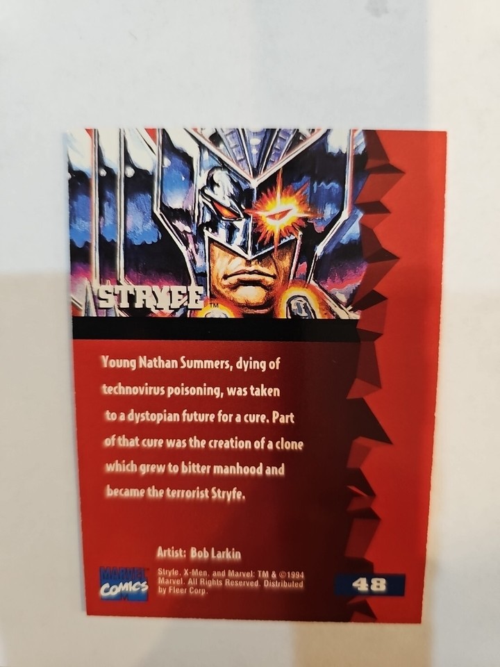 1995 Marvel Fleer Ultra X-Men Stryfe Card #48 | eBay