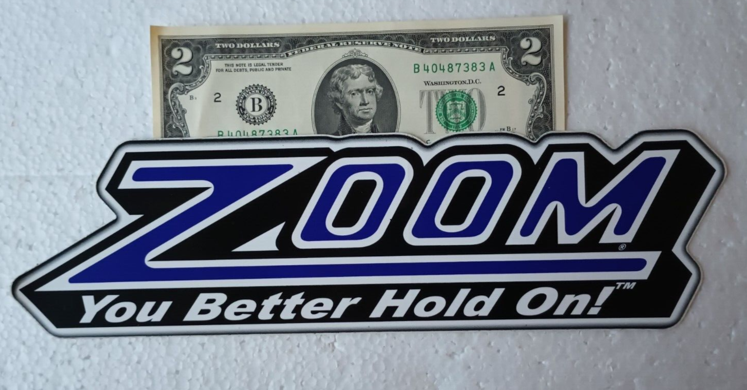 Zoom Performance Clutches Decal Sticker NASCAR NHRA SPONSOR You Better ...