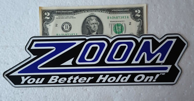 Zoom Performance Clutches Decal Sticker NASCAR NHRA SPONSOR You Better ...