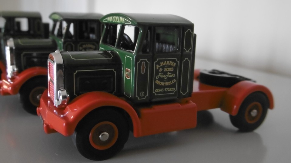 ATLAS CORGI Trackside Showmans Scammell x6 Pat Collins 1/76 scale ...