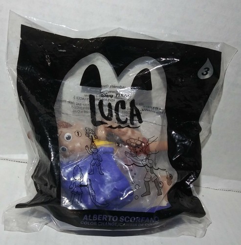 2021 Disney Luca McDonald's Happy Meal # 3 Alberto Scorfano Color ...