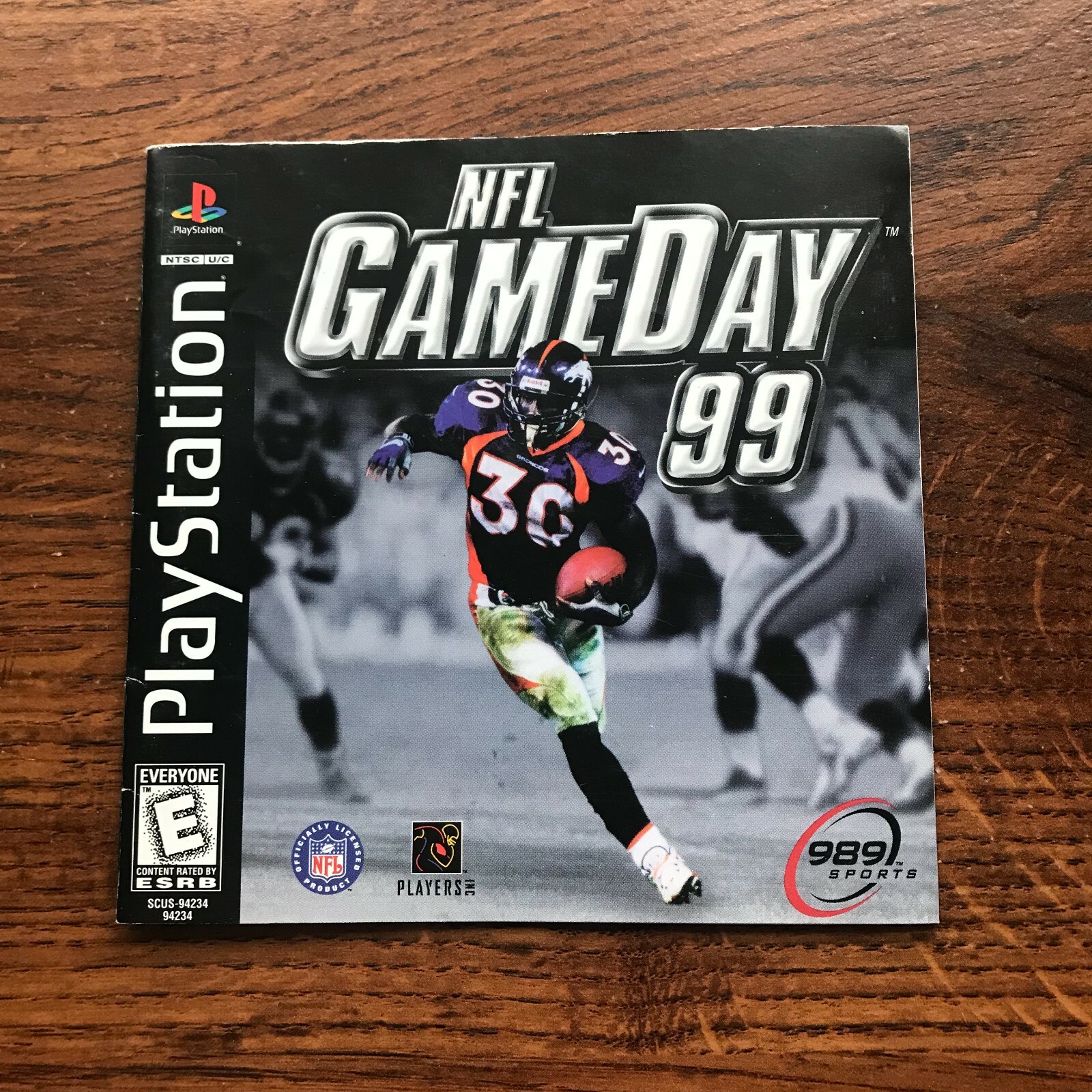 NFL Gameday 99 1999 Football PS1 Playstation 1 PS One Instruction ...