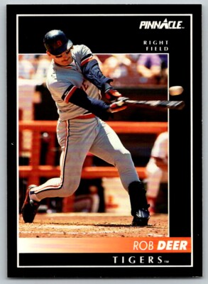 1992 PINNACLE ROB DEER DETROIT TIGERS #348 | eBay