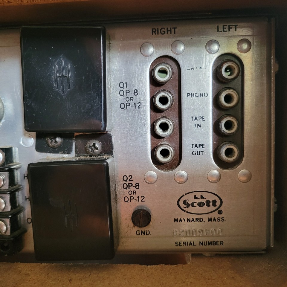 Vintage Scott Stereomaster 382-B AM/FM Solid State Stereo Tuner ...