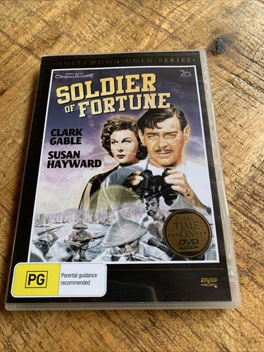 Soldier of Fortune (DVD, 1955) Clark Gable Susan Hayward 9314748908445 ...