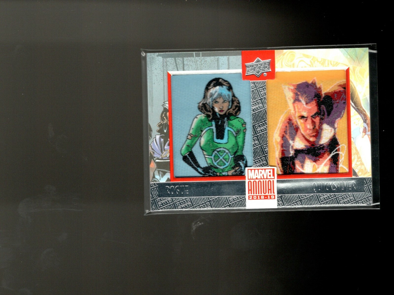 (2019) 2018 Upper Deck Marvel Annual DP2 Dual Patch card | eBay