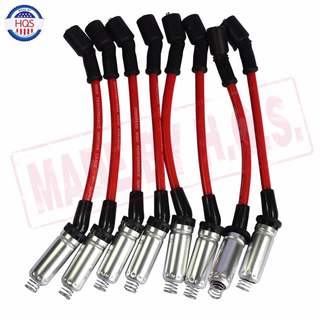 High Performance Spark Plug Ignition Wire for 2000-2009 Chevy GMC V8 ...