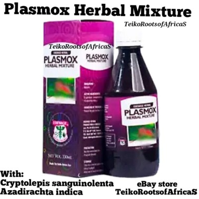 Plasmox Herbal Mixture | Cryptolepis Sanguinolenta, Azadirachta Indica ...