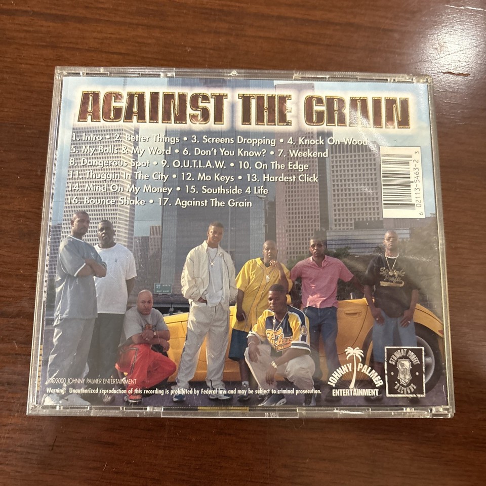 Wood - Against The Grain CD 2000! EX/VG+ Gangsta Thug Rap Screw Up ...