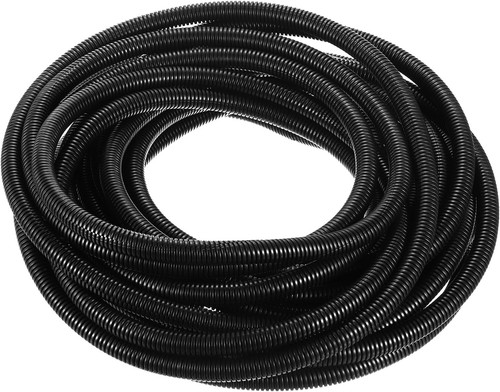 1/2 Inch x 50 Ft Split Wire Loom Tubing, Guard Convoluted Flex, Protective Split | eBay