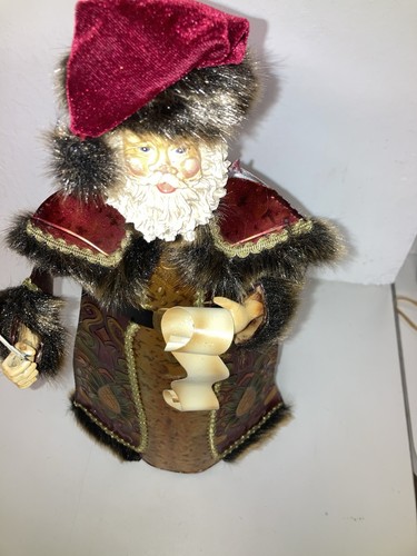 Santa Claus Tree Topper Or Table Top Figure | eBay