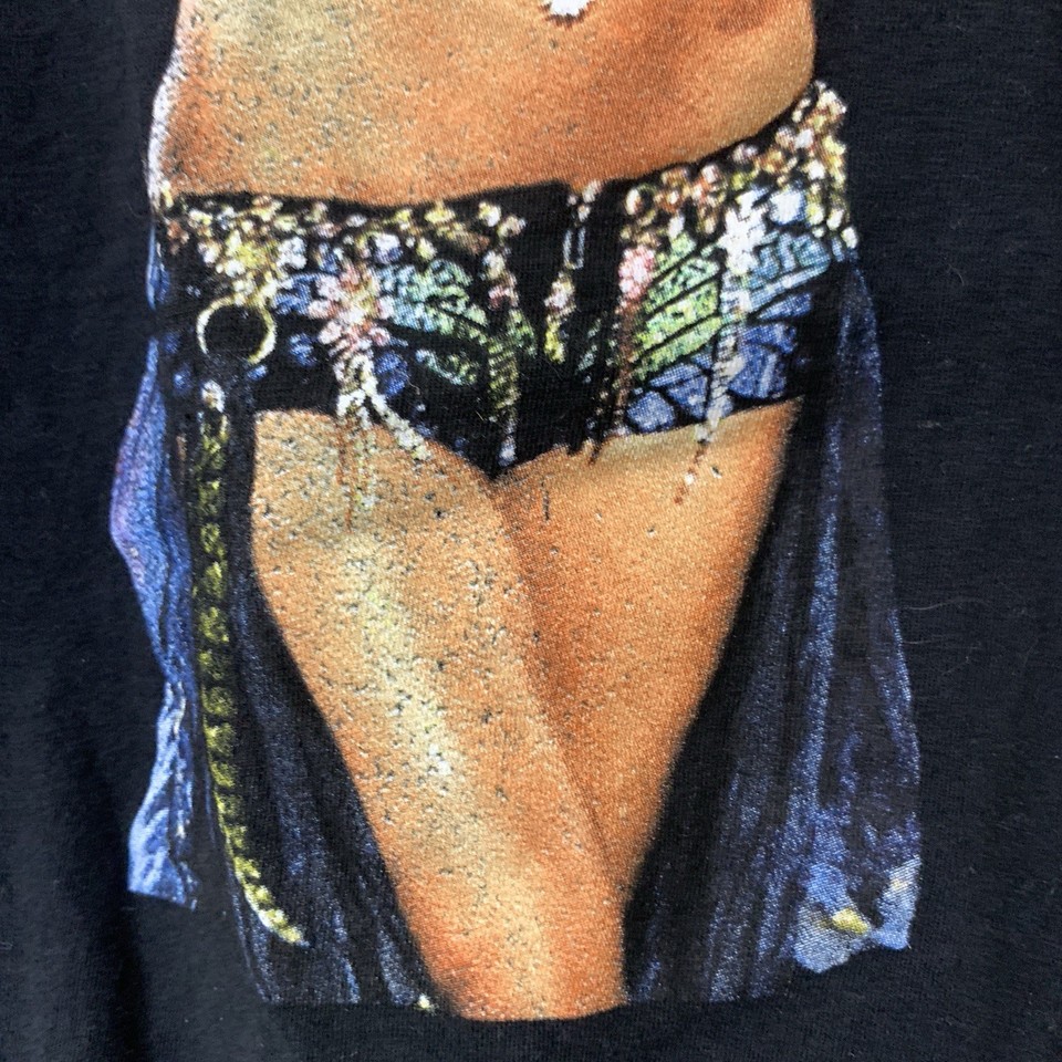 Britney Spears Shirt Mens XL Boa Constrictor Snake Hot Topic Limited ...