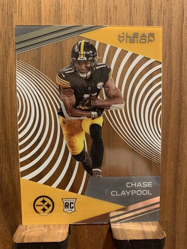 CHASE CLAYPOOL 2020 PANINI CHRONICLES CLEAR VISION #CV-15 RC | eBay