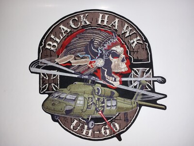 Black Hawk UH-60 Military Embroidered Patch | eBay