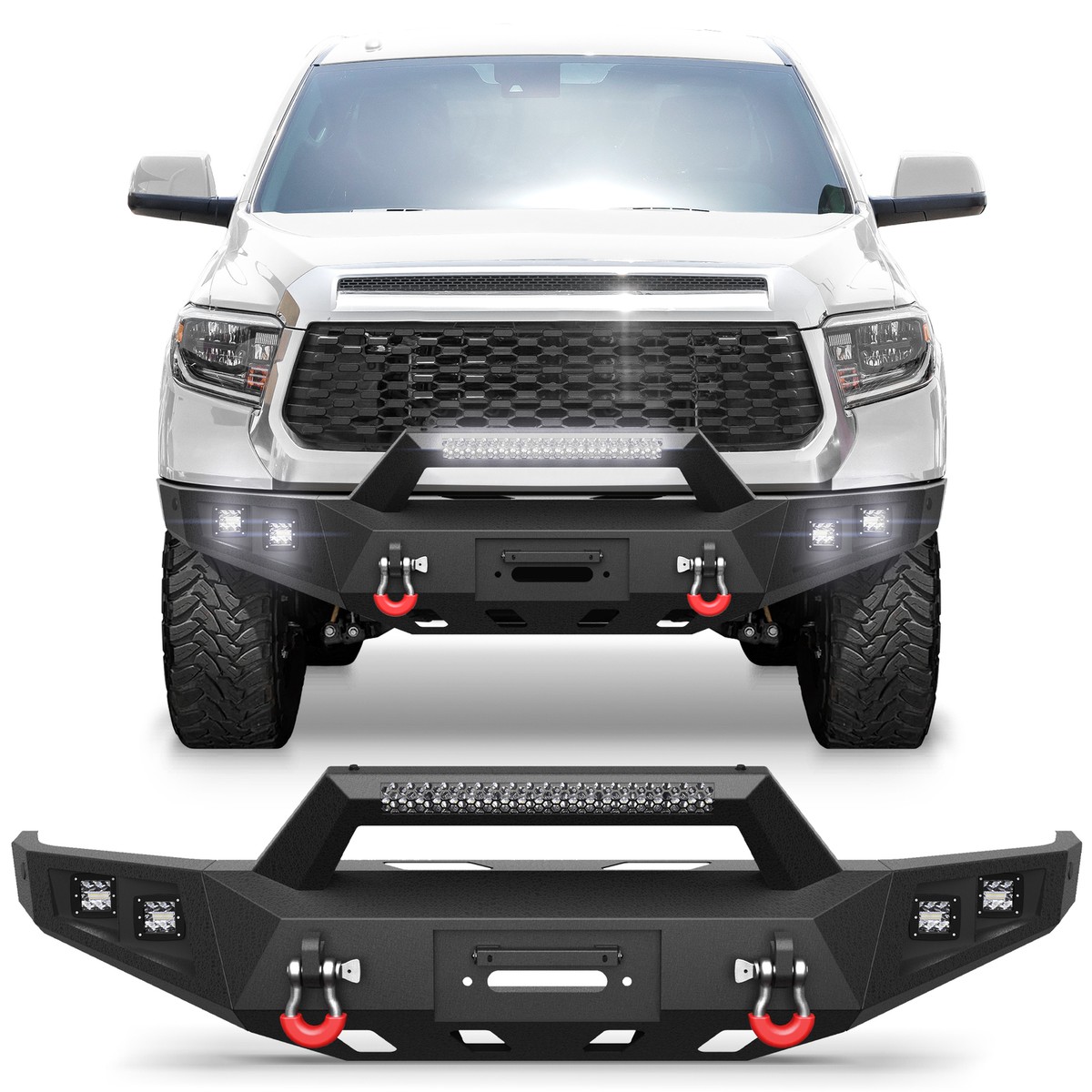 Toyota Tundra Personalizada En Color Blanco