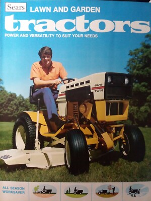 Sears Craftsman 1975 Garden Tractor SS 16 18 ST 12 LT 36E Sales ...
