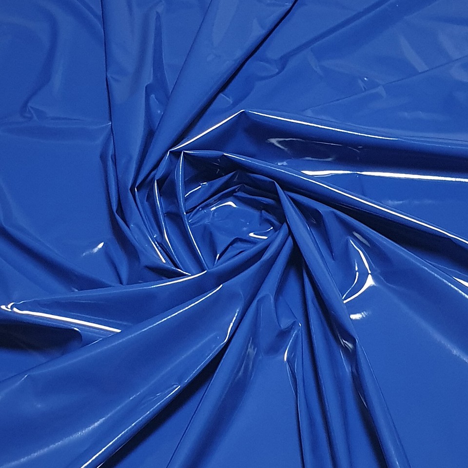 SHINY HIGH GLOSS PVC STRETCH RUBBER VINYL PLEATHER GOTH FETISH CLOTH ...