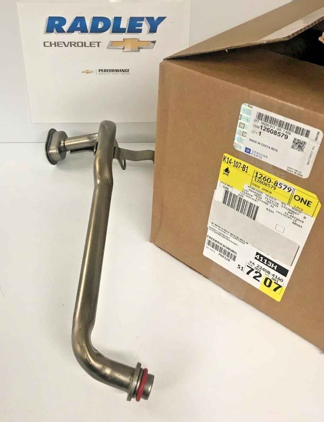 GM OEM NEW Engine Oil Pick-up Tube 12608579 B249 CHEVROLET CHEVY GMC | eBay