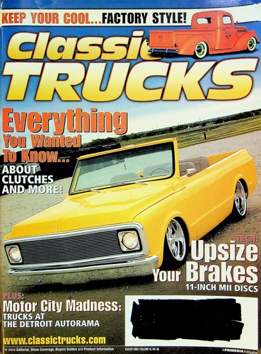 Classic Trucks Magazine August 2005 Vol 14 # 8 11-Inch MII Discs Y | eBay