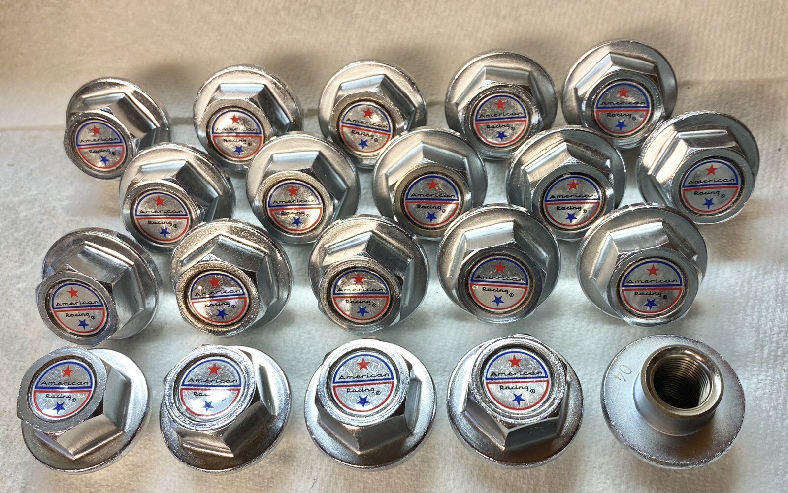 American Racing Original Racing Lug Nut Set. Rare One-off Prototypes ...