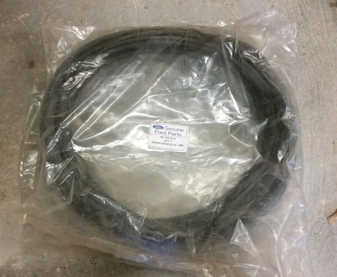 NOS GENUINE FORD BOOT SEAL BA BF FAIRLANE GHIA G220 LTD G8 | eBay