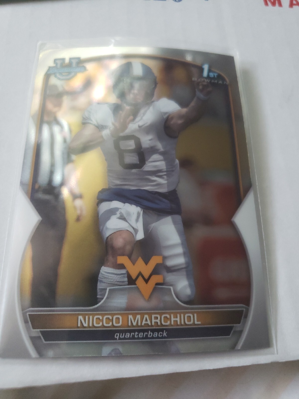 NICCO MARCHIOL 2022 1st Bowman Chrome University RC ROOKIE CARD #77 | eBay