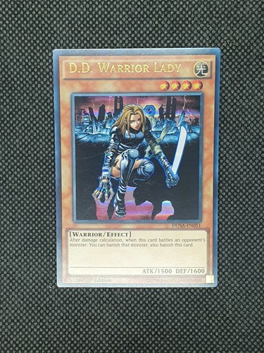 D.D. Warrior Lady - DUSA-EN051 - Ultra Rare - 1st Edition - Yugioh | eBay