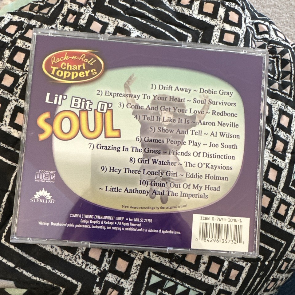 Rock And Roll Chart Toppers Lil Bit O’ Soul CD | eBay