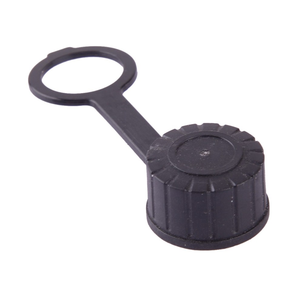 4x Gas Can Tank Rear Vent Cap with Tether Leash & O-Ring Seal Gasket ...