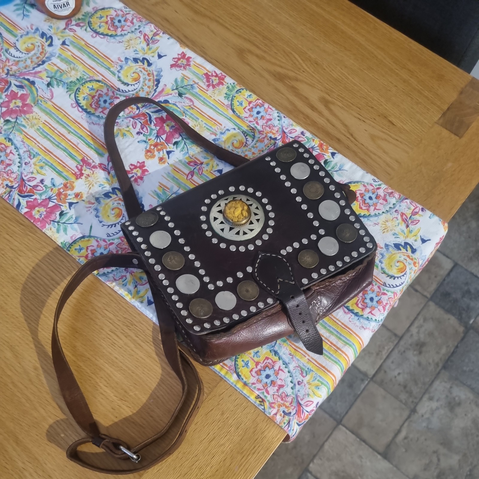 1960s/70s Eastern European Handmade Leather Satchel–C… - Gem